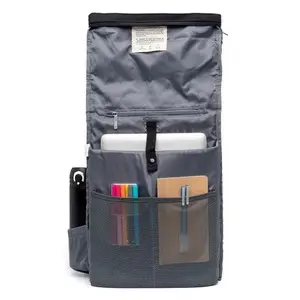 LEFRIK Roll Backpack - Black
