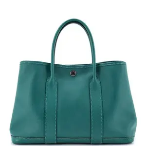 Hermès Garden Party Tote Leather 30 - Green