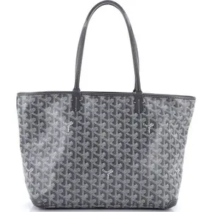 Goyard Artois Tote Coated Canvas Pm - Gray