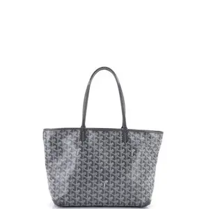 Goyard Artois Tote Coated Canvas Pm - Grey