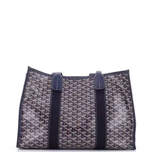 Goyard Villette Tote Printed Coated Canvas Mm - Blue