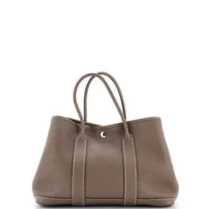 Hermès Garden Party Tote Leather 30 - Grey