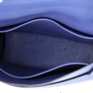 Hermès Verrou Chaine Bag Chevre Mysore Mini - Blue