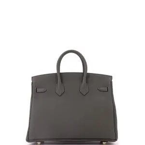 Hermès Birkin Handbag Green Togo With Gold Hardware 25 - Vert Bronze