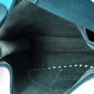 Hermès Evelyne Bag Gen Iii Clemence Gm - Blue