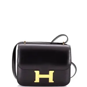 Hermès Constance Nm Bag Tadelakt 18 - Black