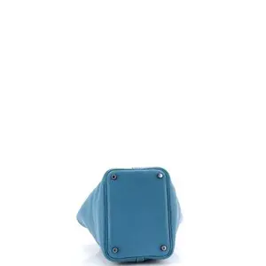 Hermès Picotin Bag Clemence Pm - Blue