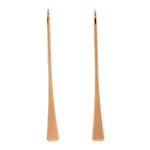 Hermès Clou De Forge Drop Earrings In 18k Rose Gold - Pink