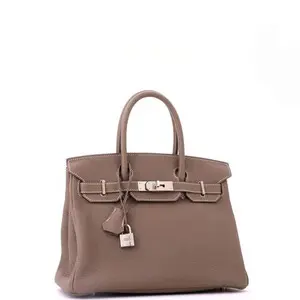 Hermès Birkin Handbag Togo With Palladium Hardware 30 - Grey