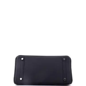 Hermès Birkin Handbag Black Epsom With Palladium Hardware 30 - Noir