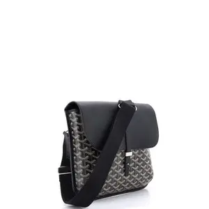 Goyard Coursier Messenger Bag Coated Canvas And Leather