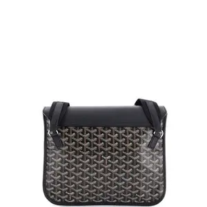 Goyard Coursier Messenger Bag Coated Canvas And Leather
