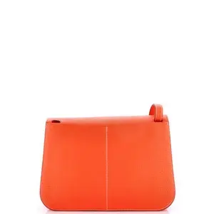 Hermès Halzan Bag Clemence 31 - Orange