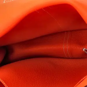 Hermès Halzan Bag Clemence 31 - Orange