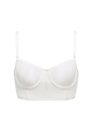 CUUP The Longline Bra Mesh - Salt
