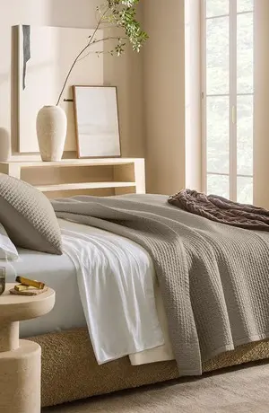 BOLL & BRANCH Signature Texture Stitch Quilted Sham