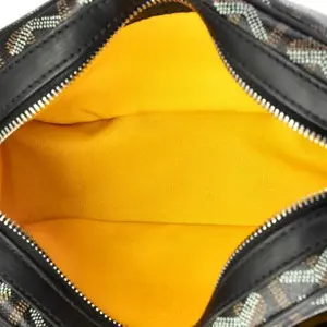 Goyard Cap Vert Bag Printed Coated Canvas - Black