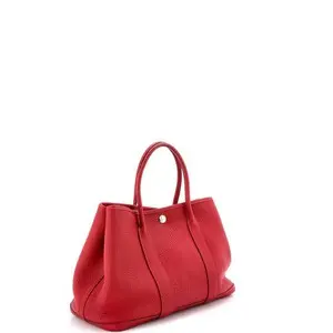 Hermès Garden Party Tote Leather 30 - Red