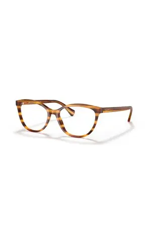 Ralph Lauren Cat Eye Acetate Full Rim Eyeglasses - Tortoise