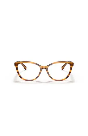 Ralph Lauren Cat Eye Acetate Full Rim Eyeglasses - Tortoise
