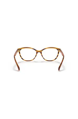 Ralph Lauren Cat Eye Acetate Full Rim Eyeglasses - Tortoise