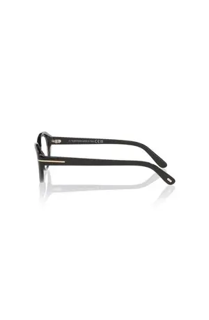 TOM FORD Oval Optical Glasses - Black