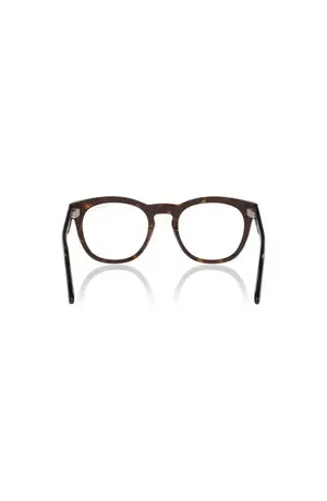TOM FORD Round Frame Eyeglasses - Tortoise