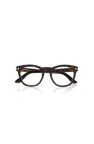 TOM FORD Round Frame Eyeglasses - Tortoise