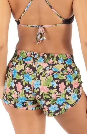 Hurley Miami Garden Beachrider Cover-up Shorts