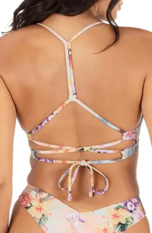 Hurley Scenic Sunset Racerback Bikini Top
