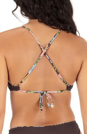 Hurley Miami Garden Reversible Bikini Top