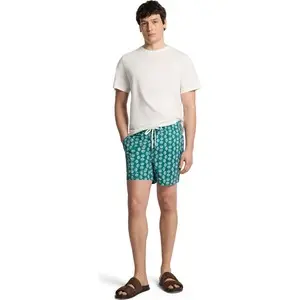 Onia Onia Classic Charles 5" Swim Trunks Aloe