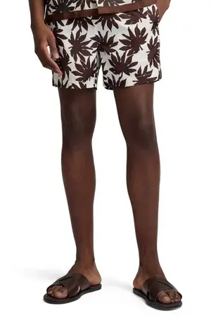 Onia Classic Charles 5" Swim Trunks - Egret