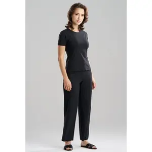 Natori True Bliss T-shirt Pj Set - Black