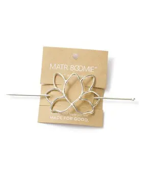 MATR BOOMIE Kairavini Lotus Hair Slide With Stick