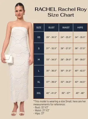 Rachel Rachel Roy Gaia Strapless Embellished Midi Dress