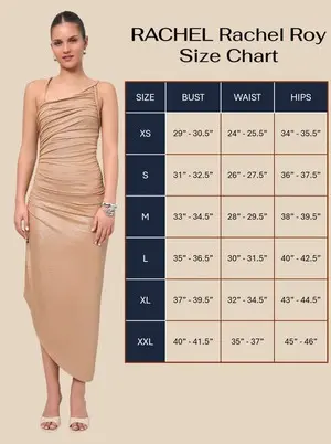 Rachel Rachel Roy Athena Asymmetric Braided Strap Midi Dress