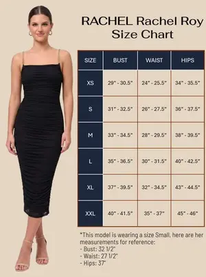 Rachel Rachel Roy Sleeveless Ruched Midi Dress With Chain Straps