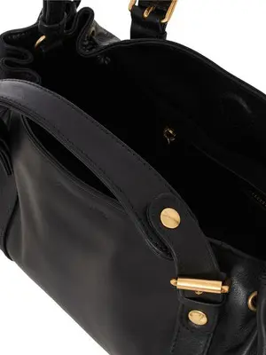 Gerard Darel Leather Shoulder Bag - Black