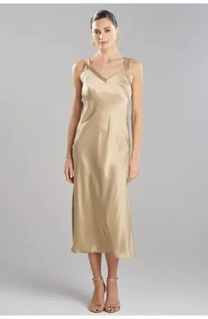 Natori Key Backless Gown - Frappe