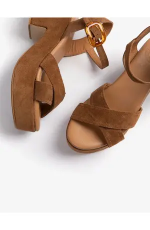 Penelope Chilvers Bella Ankle Strap Platform Sandals