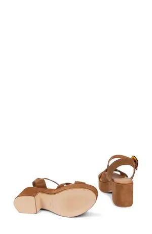 Penelope Chilvers Bella Ankle Strap Platform Sandals