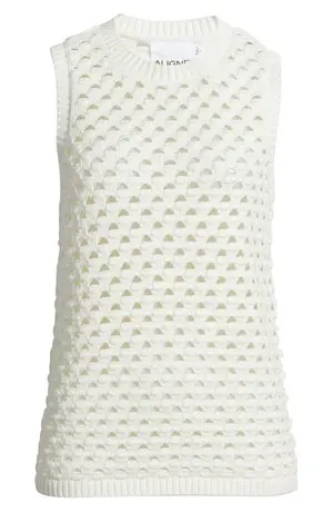 ALIGNE Jeanie Open Stitch Sweater Tank