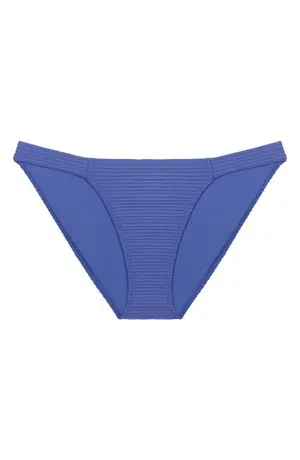 VIX PAULA HERMANNY Textured Bikini Bottoms - Blue