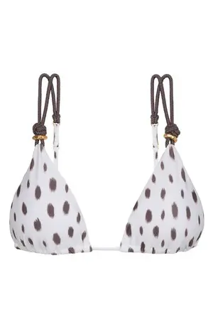 VIX PAULA HERMANNY Gal Braided Strap Bikini Top