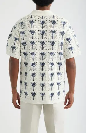 MAVRANS Palm Beach Crochet Polo
