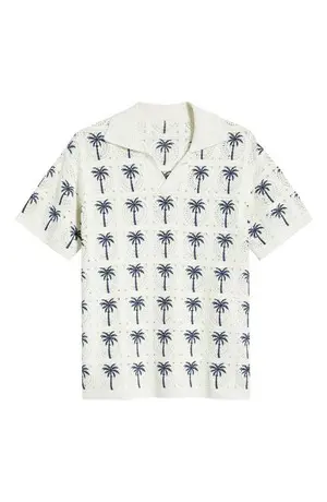 MAVRANS Palm Beach Crochet Polo