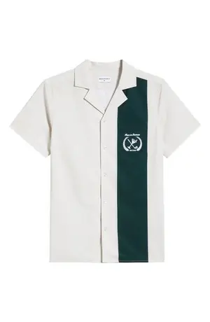MAVRANS Club House Weekend Camp Shirt - White