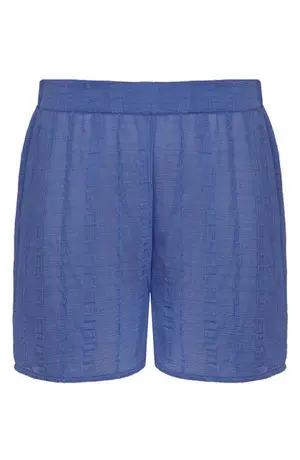 VIX PAULA HERMANNY Yana Crinkled Cover-up Shorts