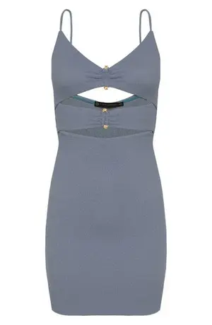 VIX PAULA HERMANNY Nika Cutout Cover-up Minidress